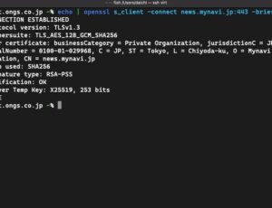 OpenSSLバージョン確認Linux：バージョン確認方法と機能概要
